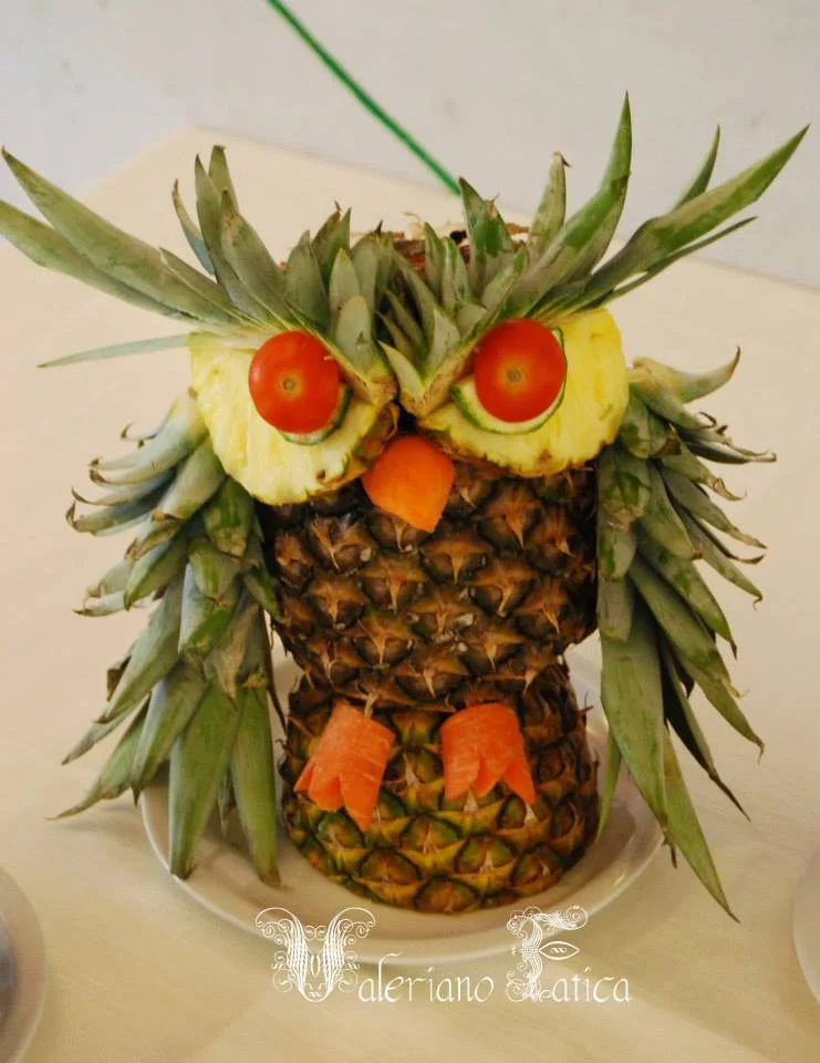 Escultura De Frutas Facil